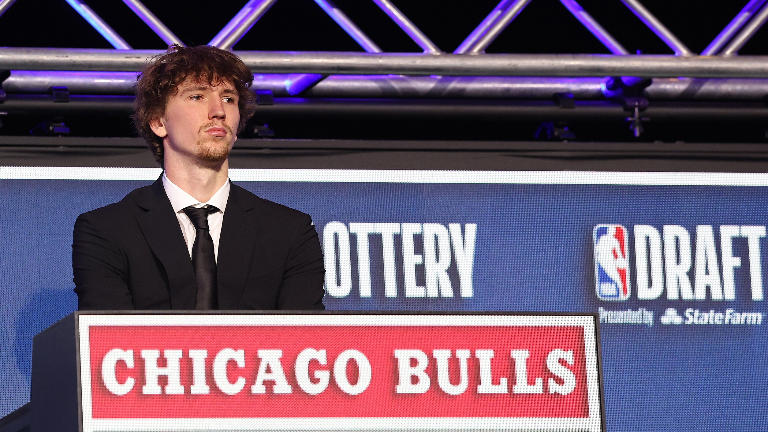 Bulls receive No. 12 pick in NBA Draft following chaotic draft lottery ...