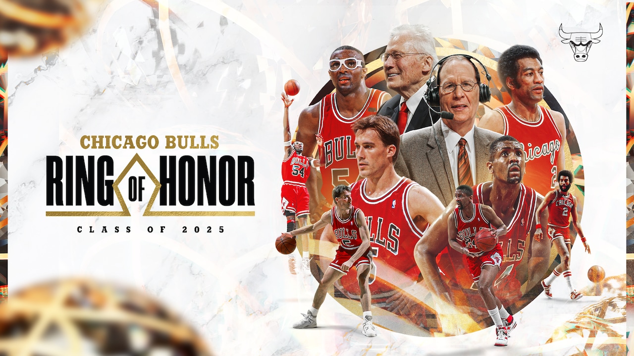 Bulls Name Six Legends to the Ring of Honor Class of 2025 | Chicago Bulls