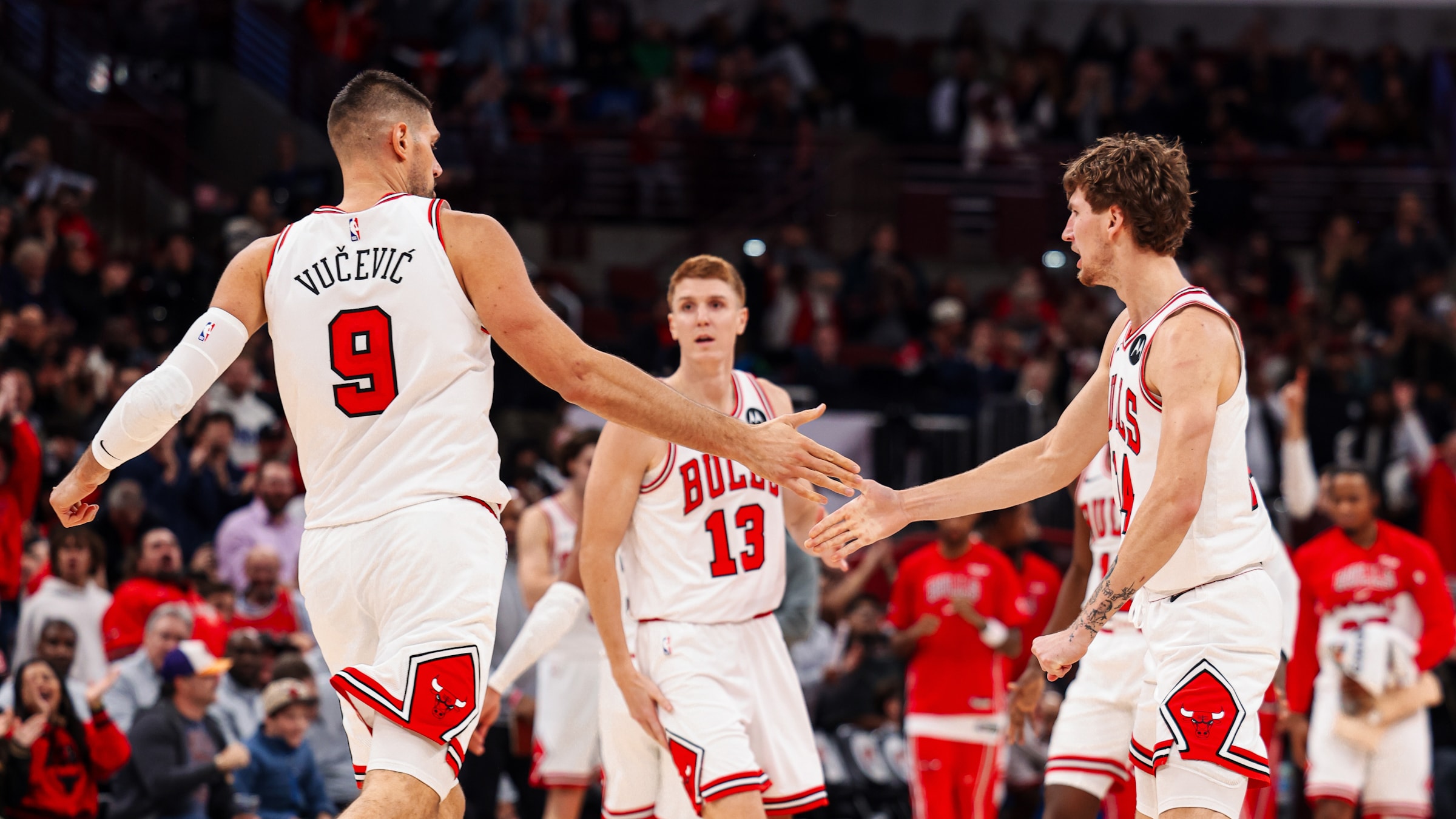 Nikola Vučević's near triple-double leads Bulls past Hawks for third ...