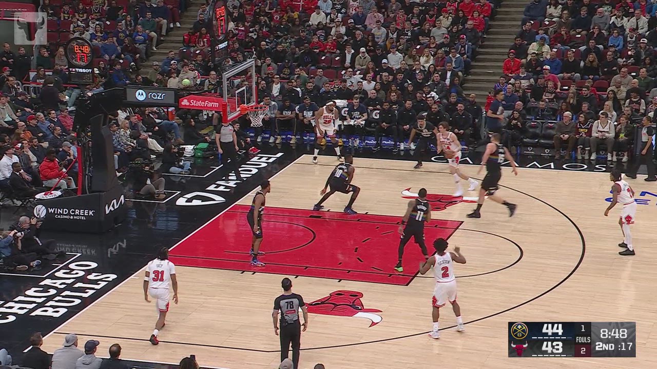 Rob Dillingham's first bucket as a Bulls | Chicago Bulls