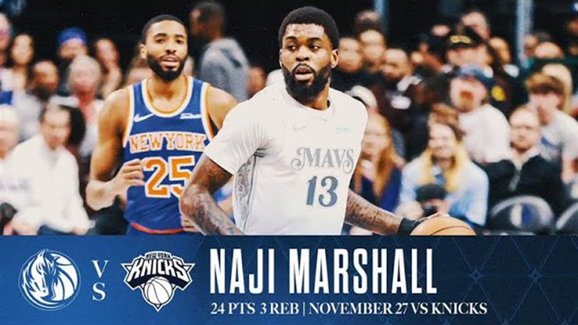 Naji Marshall | Forward | Dallas Mavericks | NBA.com