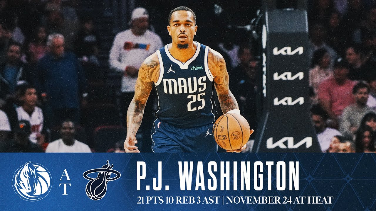 P.J. Washington | Forward | Dallas Mavericks | NBA.com
