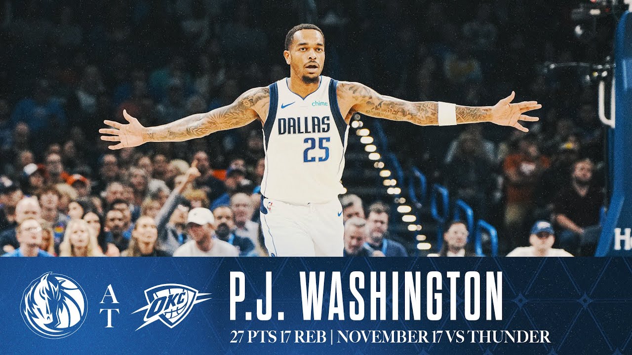 P.J. Washington | Forward | Dallas Mavericks | NBA.com