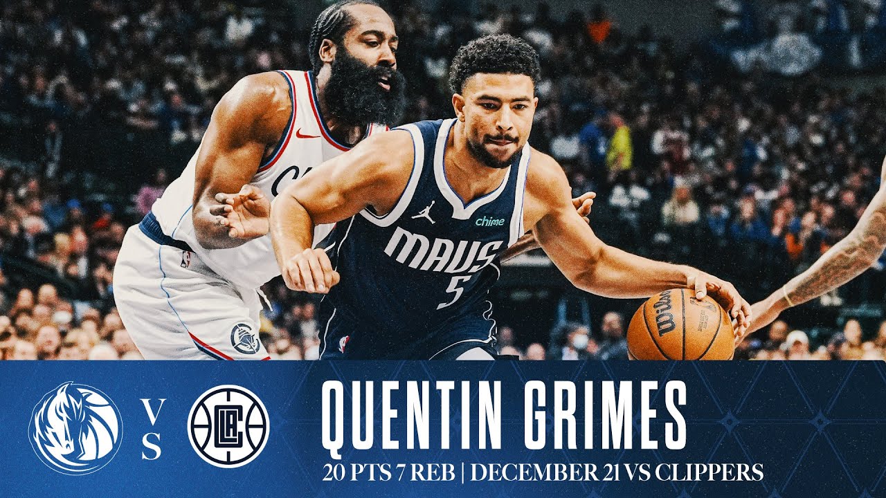 Quentin Grimes | Guard | Dallas Mavericks | NBA.com