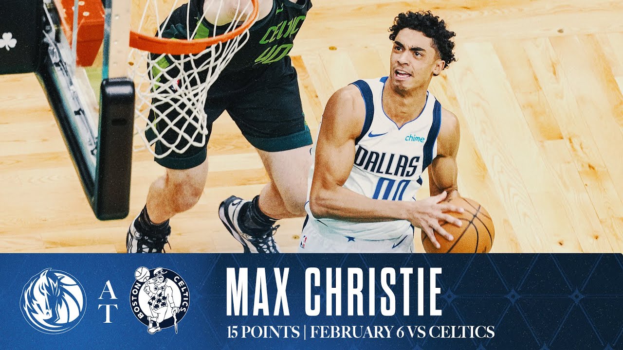 Max Christie | Guard | Dallas Mavericks | NBA.com