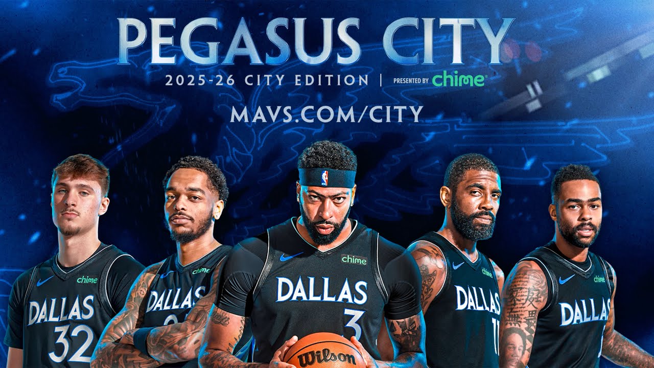 2025-26 Dallas Mavericks City Edition: Pegasus City | Dallas Mavericks