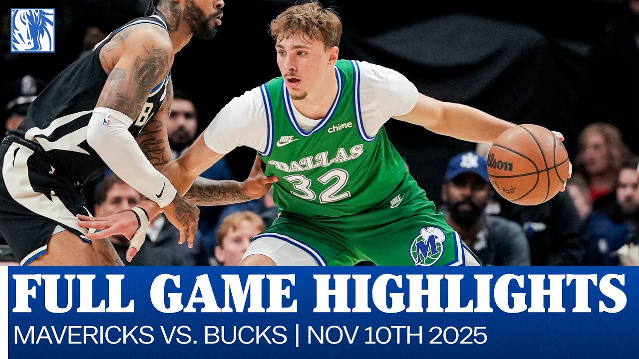 Milwaukee Bucks vs Dallas Mavericks Nov 10, 2025 Game Summary