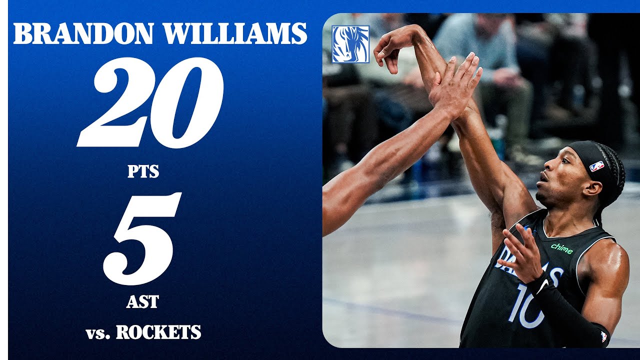 Brandon Williams | Guard | Dallas Mavericks | NBA.com