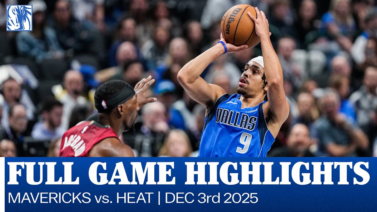 Miami Heat vs Dallas Mavericks Dec 3, 2025 Game Summary
