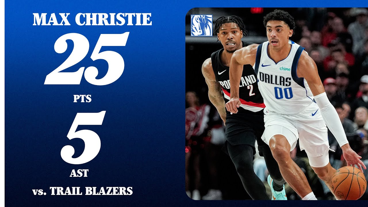Max Christie | Guard | Dallas Mavericks | NBA.com