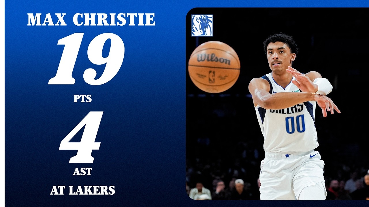 Max Christie | Guard | Dallas Mavericks | NBA.com