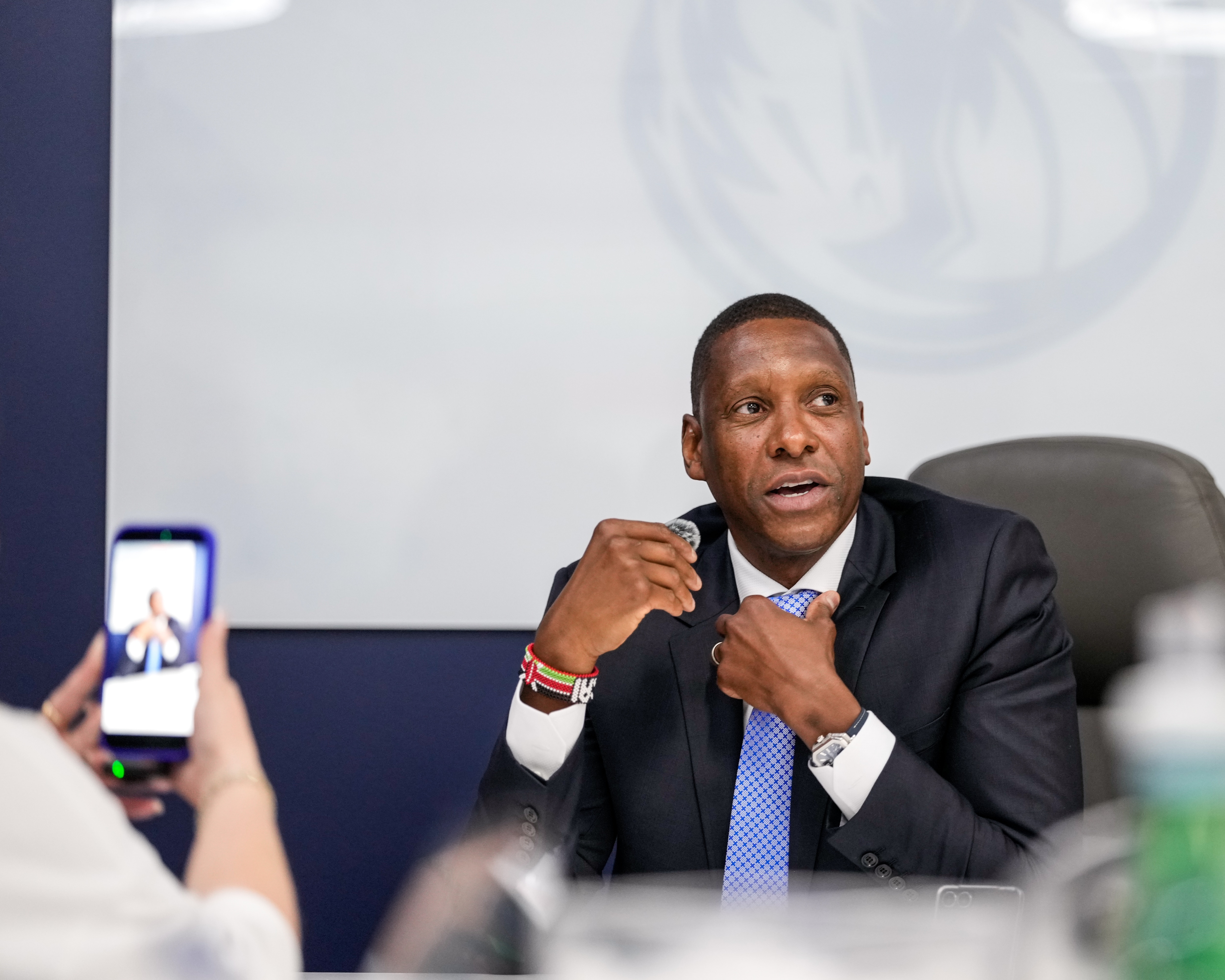 Masai Ujiri fired up, ready to build the Mavericks into a championship ...