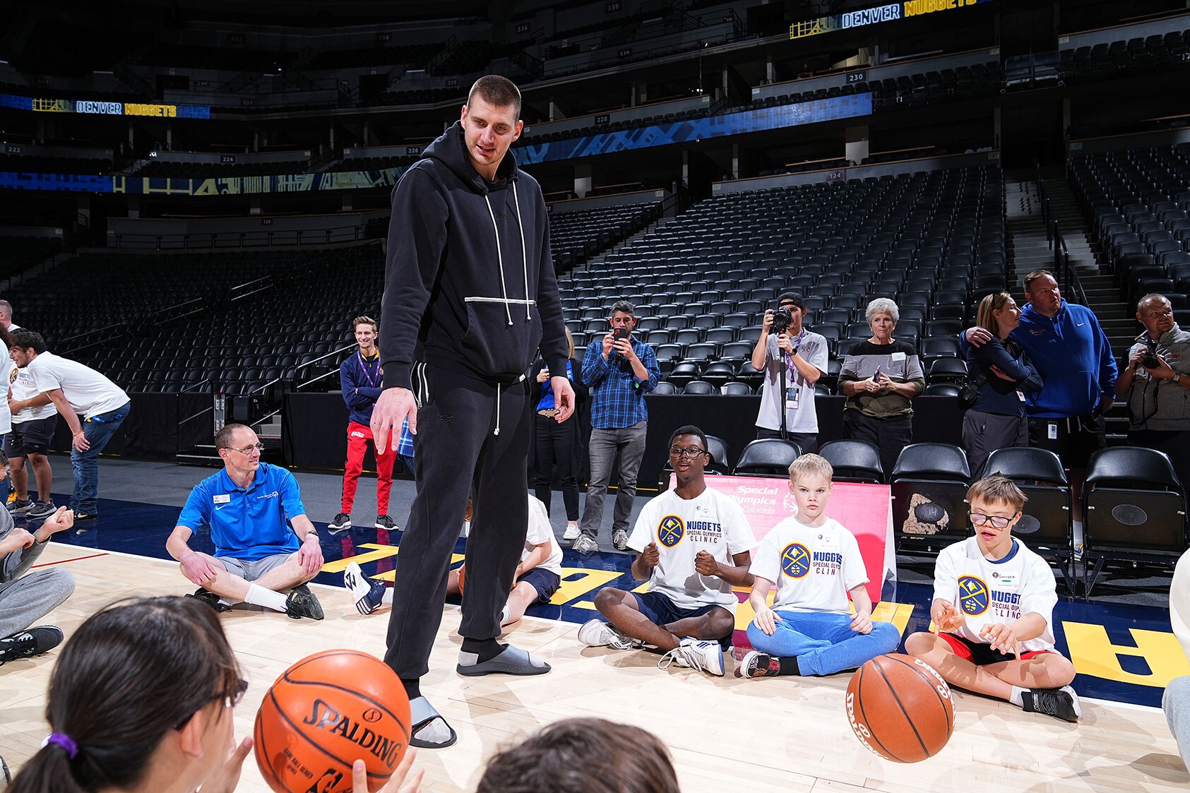 Nuggets SOCO Basketball Clinic 11/1/2022 Photo Gallery | NBA.com