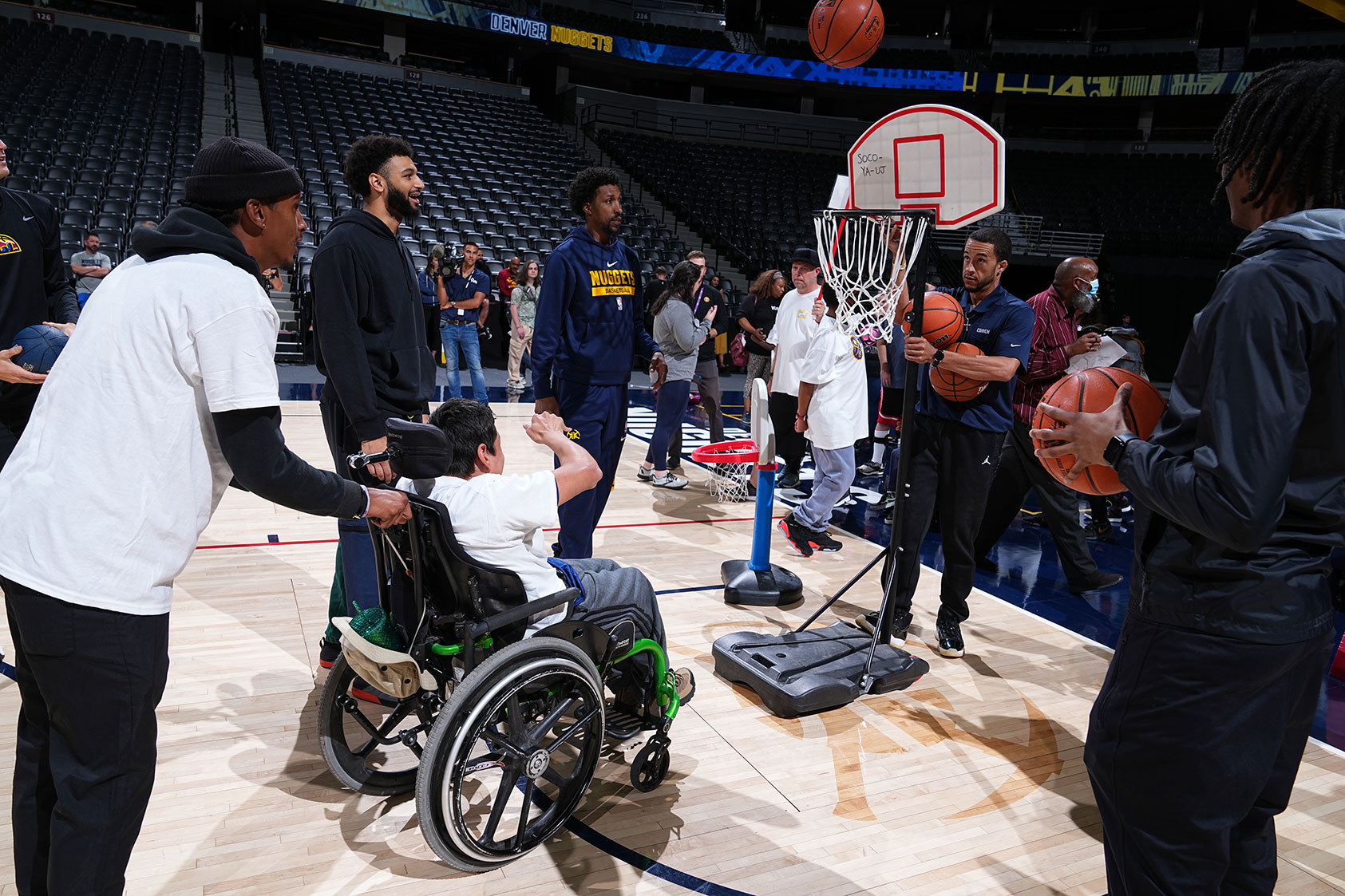 Nuggets SOCO Basketball Clinic 11/1/2022 Photo Gallery | NBA.com