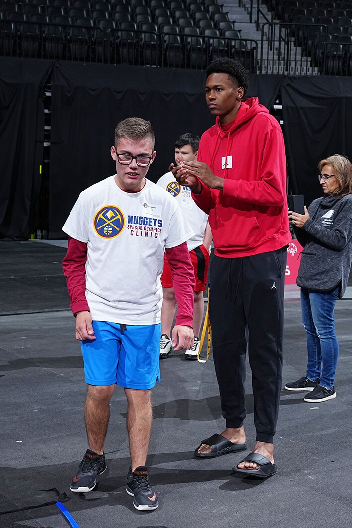 Nuggets SOCO Basketball Clinic 11/1/2022 Photo Gallery | NBA.com