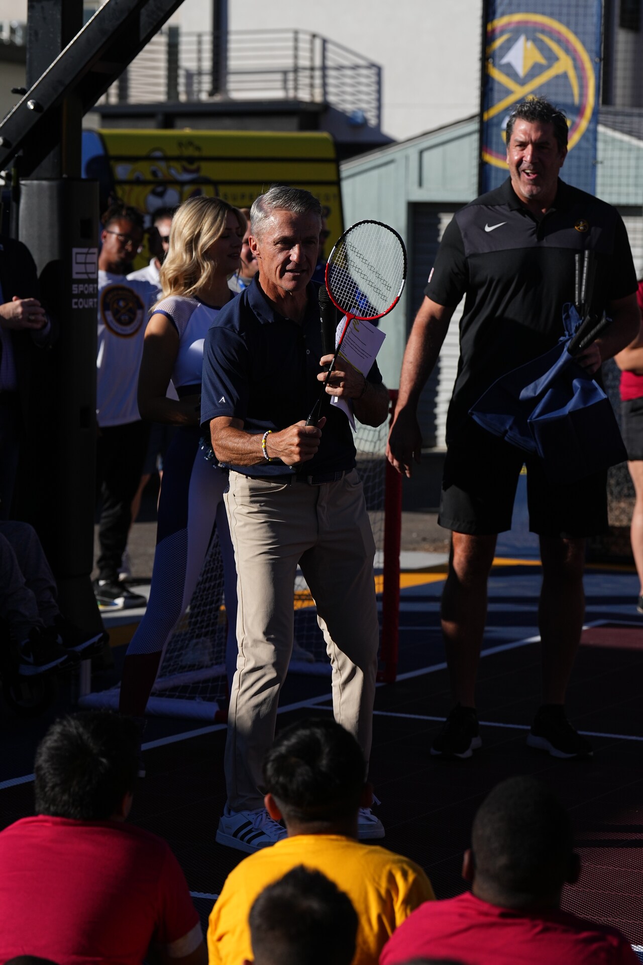 Nuggets unveil Sport Court at Arthur E. Johnson Boys and Girls Club ...