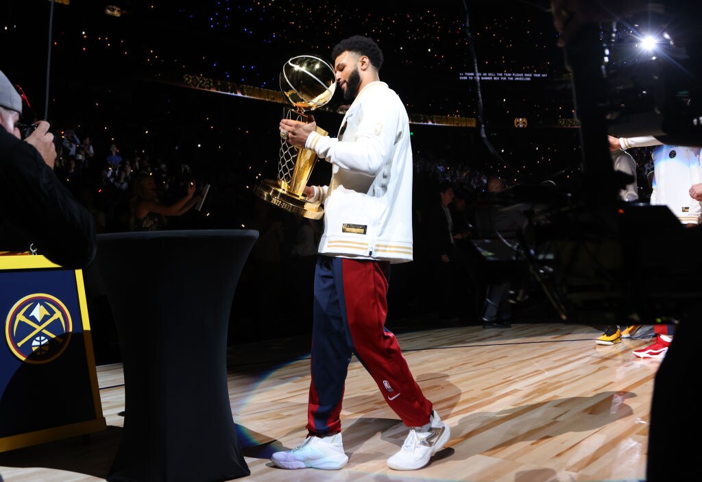 Nuggets celebrate NBA title with Championship Ring and Banner Raising ...