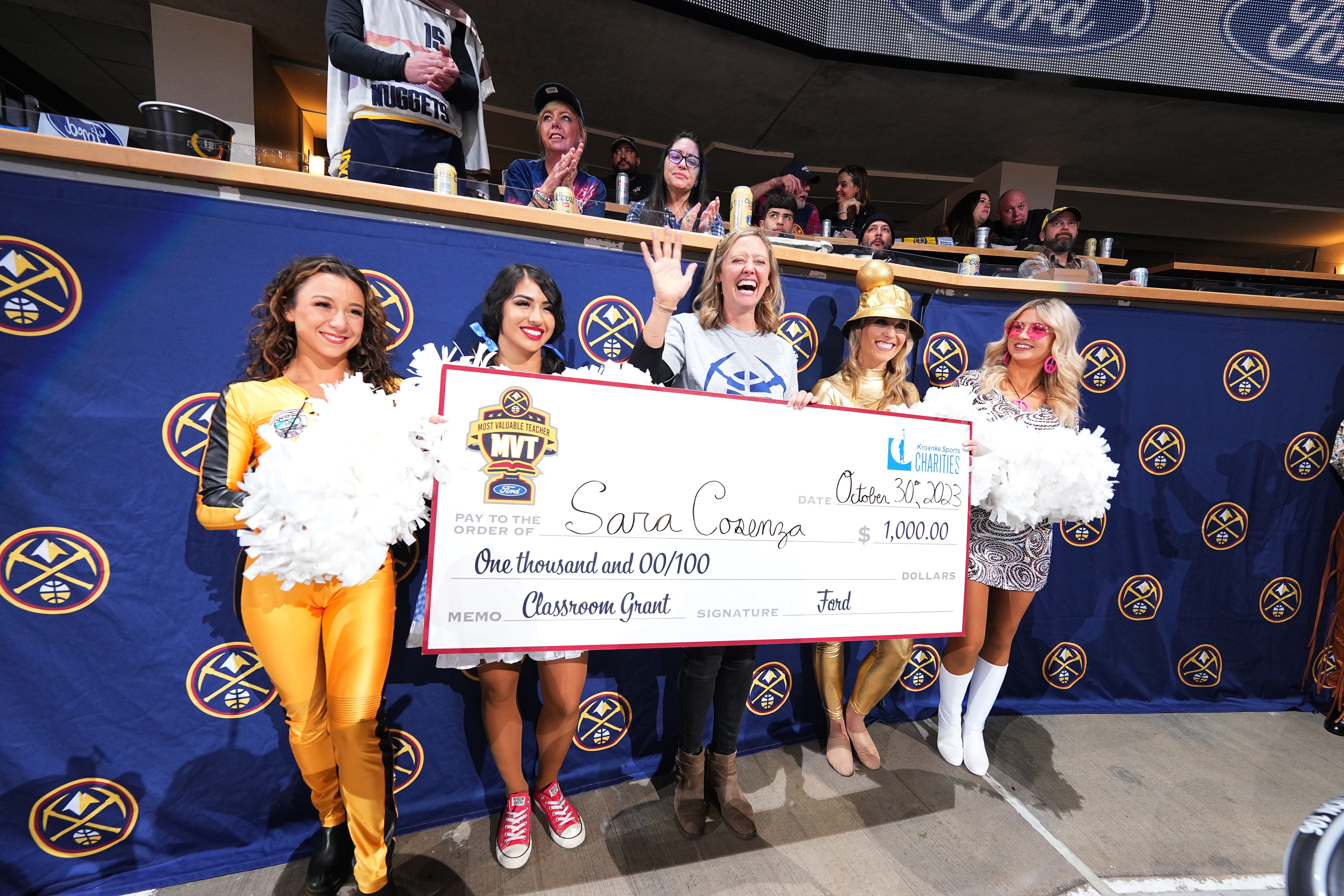 Nuggets Honor Most Valuable Teacher Award Winners for Teacher ...