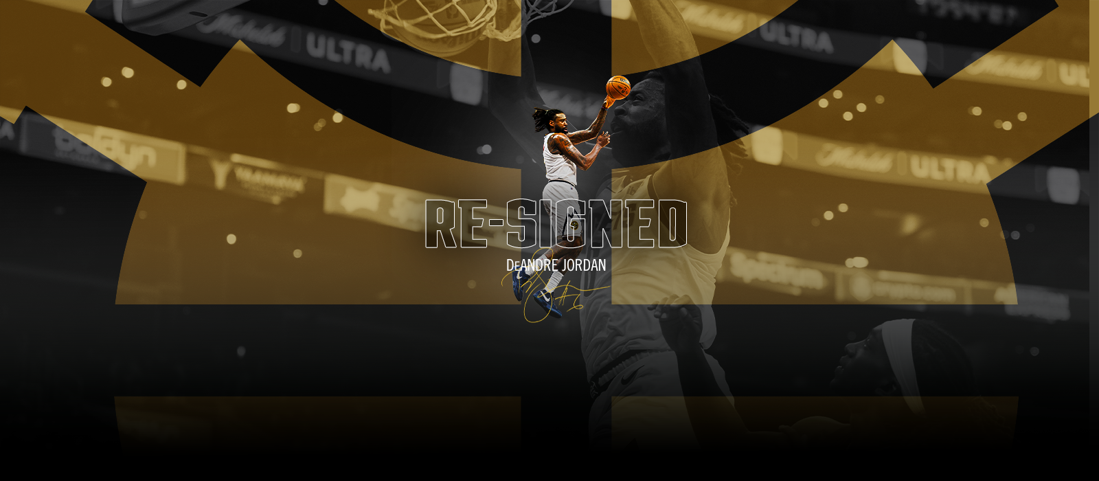 DENVER NUGGETS RE-SIGN DEANDRE JORDAN | Denver Nuggets