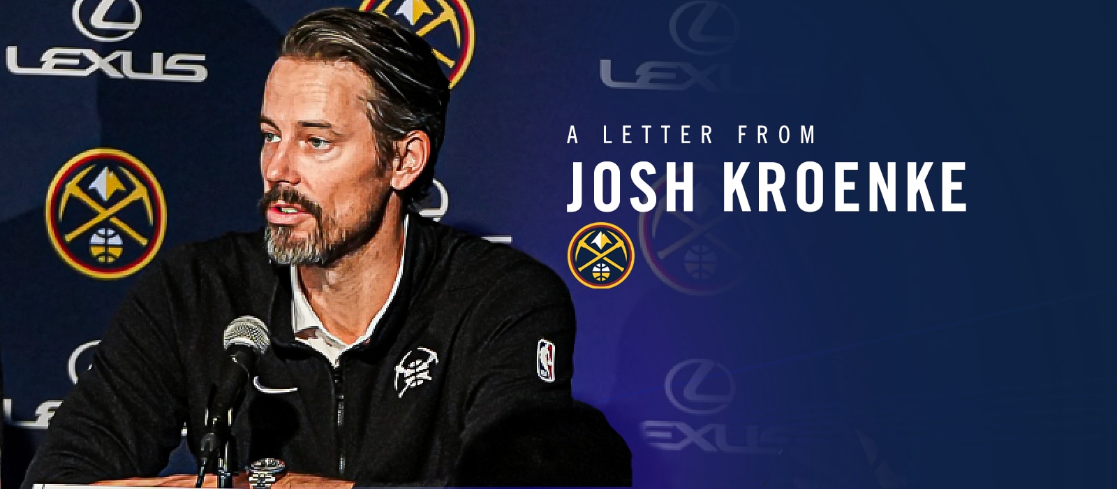 A Letter From Josh Kroenke | Denver Nuggets