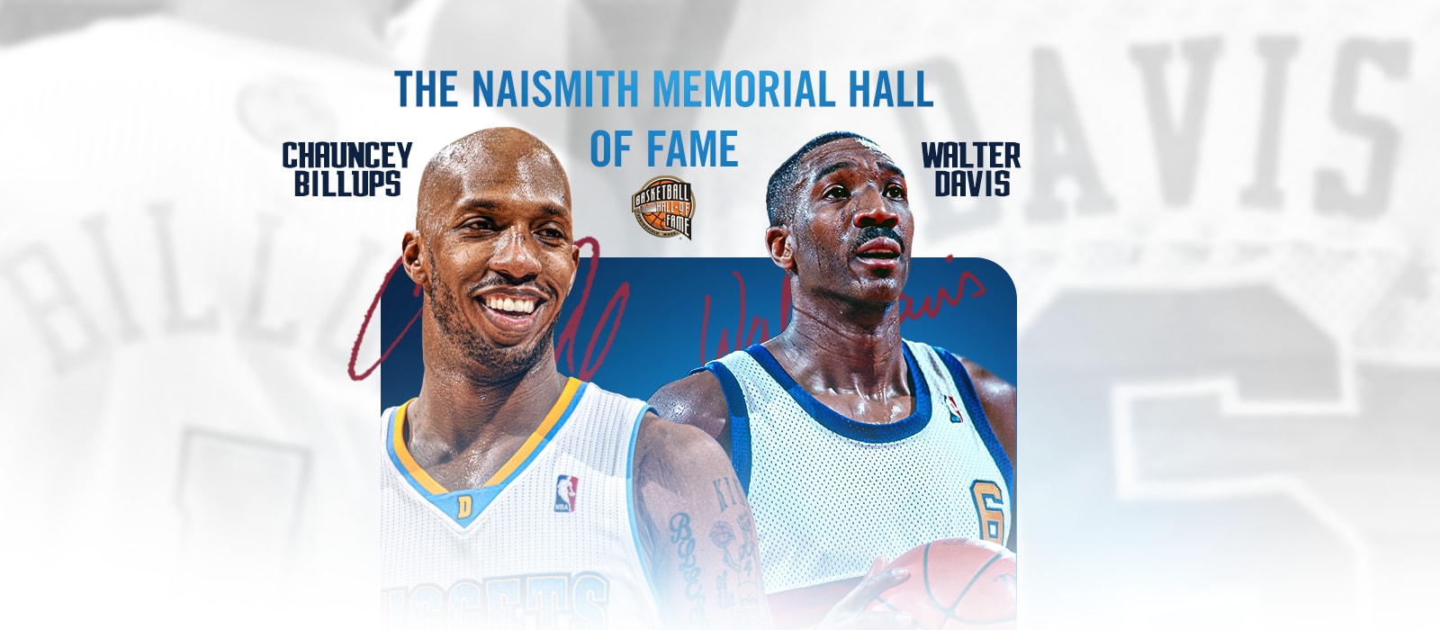 Former Nuggets, Chauncey Billups and Walter Davis, inducted into ...