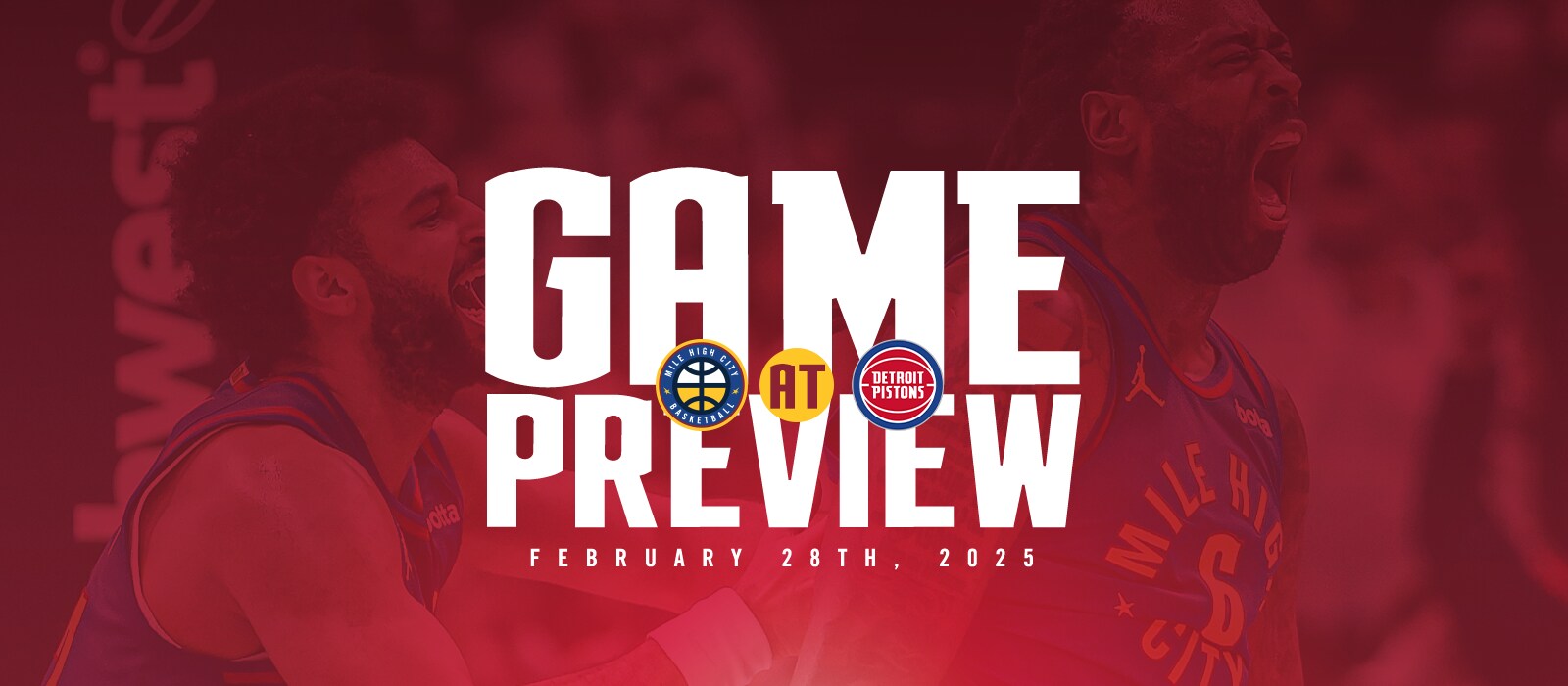 Nuggets face red-hot Pistons on Friday | Denver Nuggets