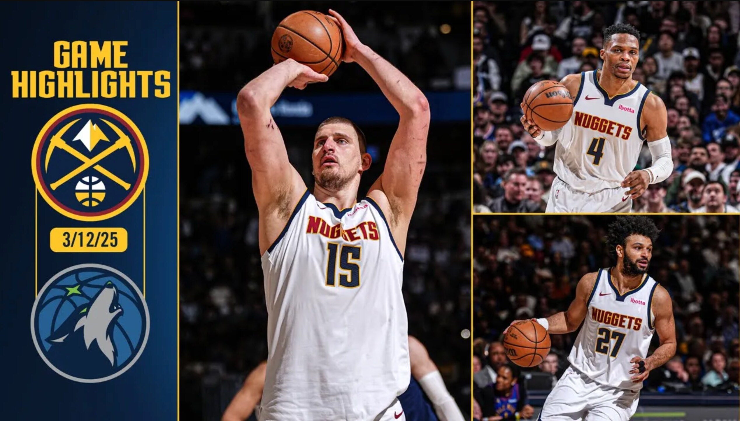 Minnesota Timberwolves vs Denver Nuggets Mar 12, 2025 Game Summary