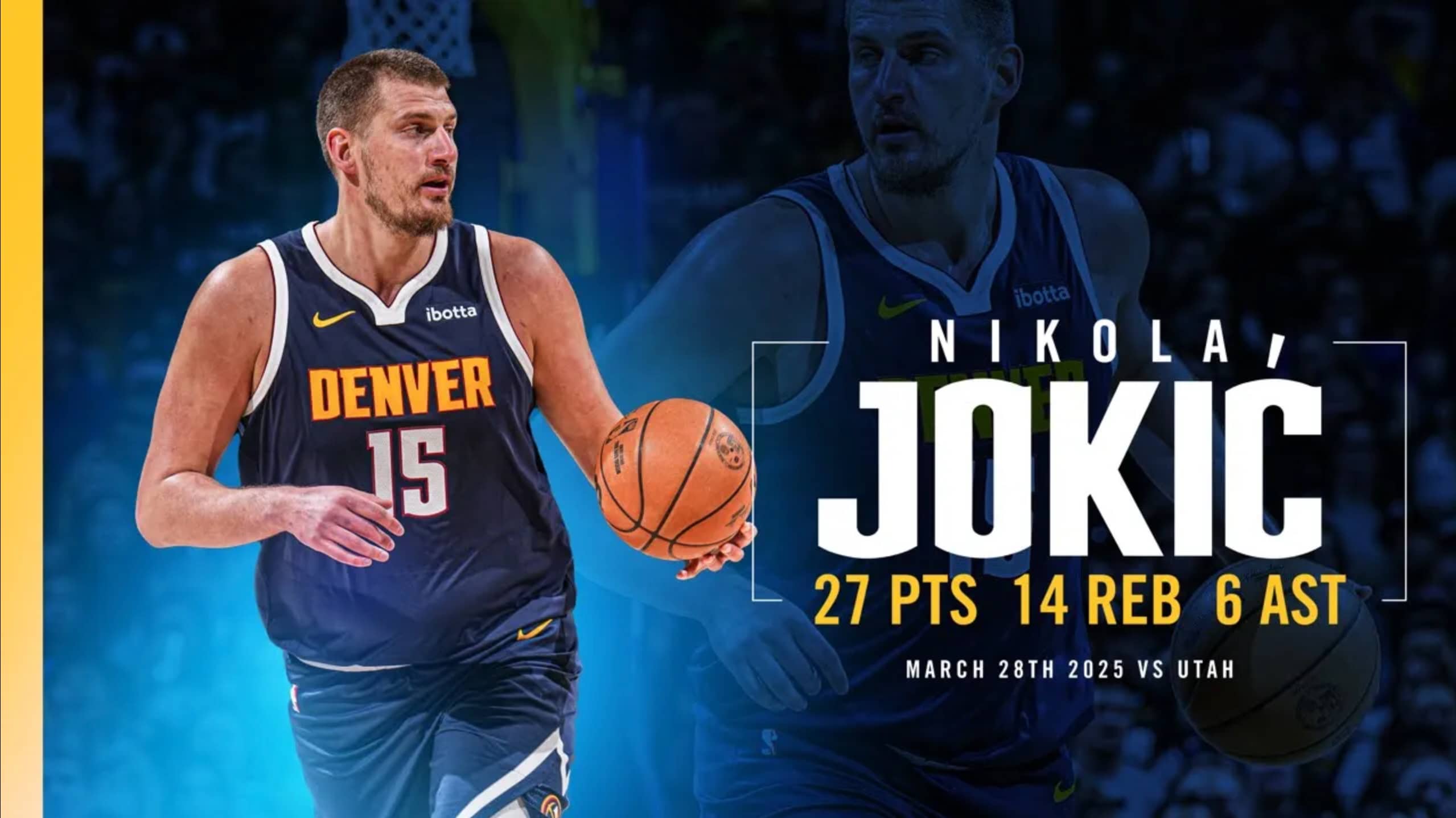 Utah Jazz vs Denver Nuggets Mar 28, 2025 Game Summary