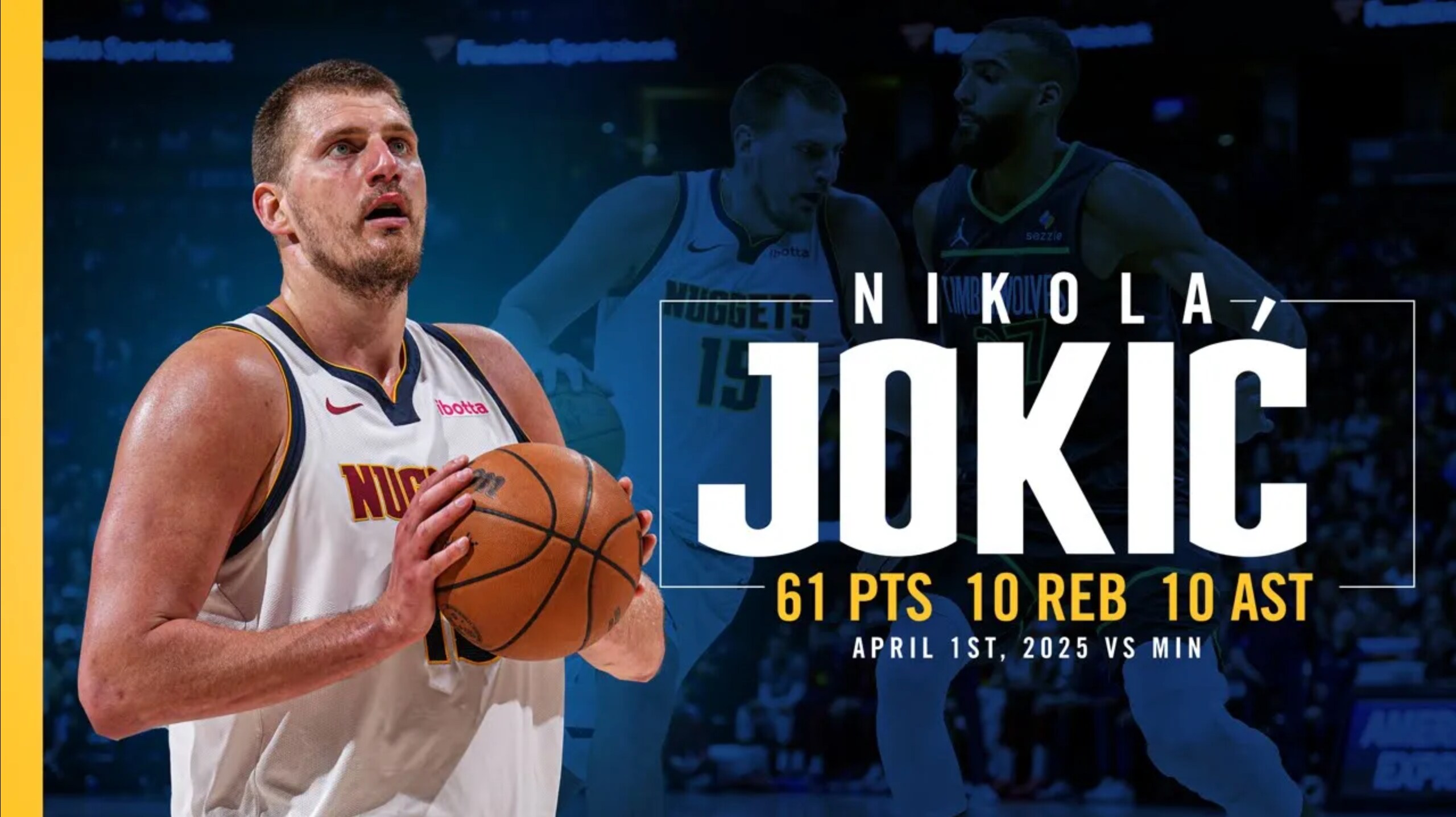 Minnesota Timberwolves vs Denver Nuggets Apr 1, 2025 Game Summary