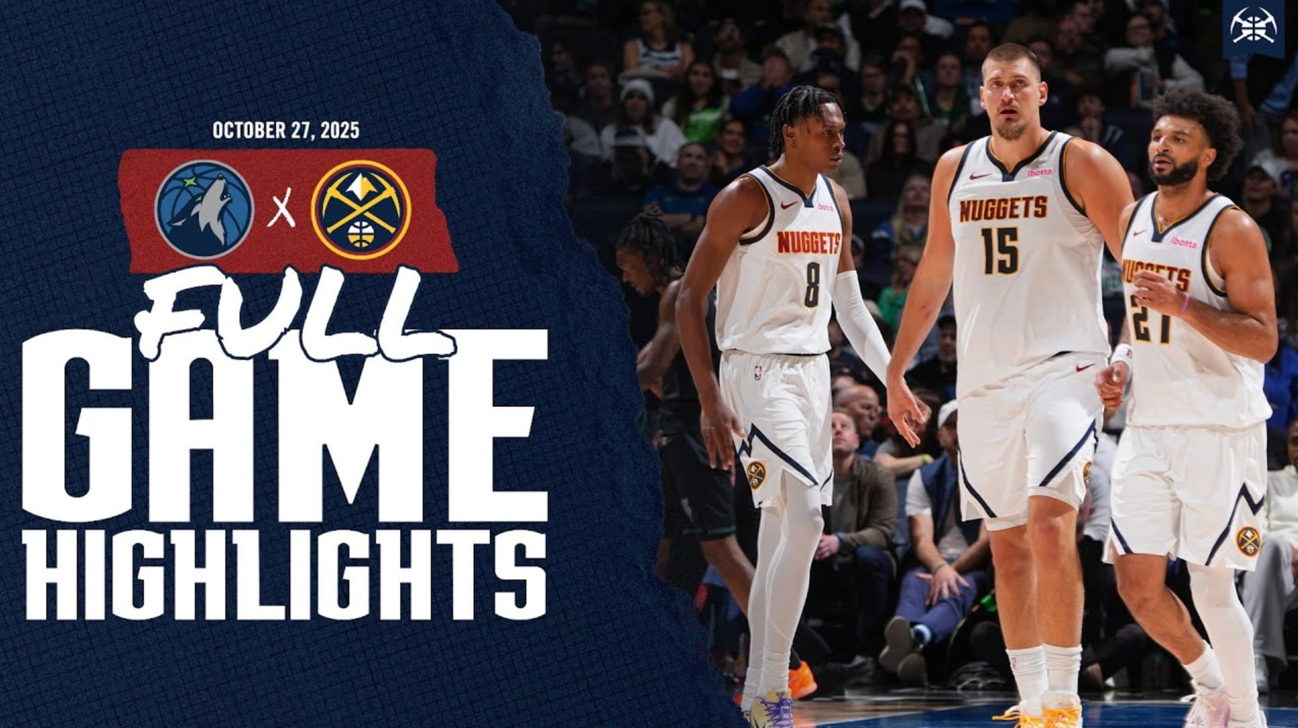 Toyota Game Recap | Nuggets 127 — Timberwolves 114 | Denver Nuggets