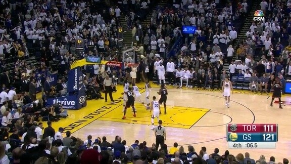 Highlights of Golden State Warriors in win over Toronto Raptors ...