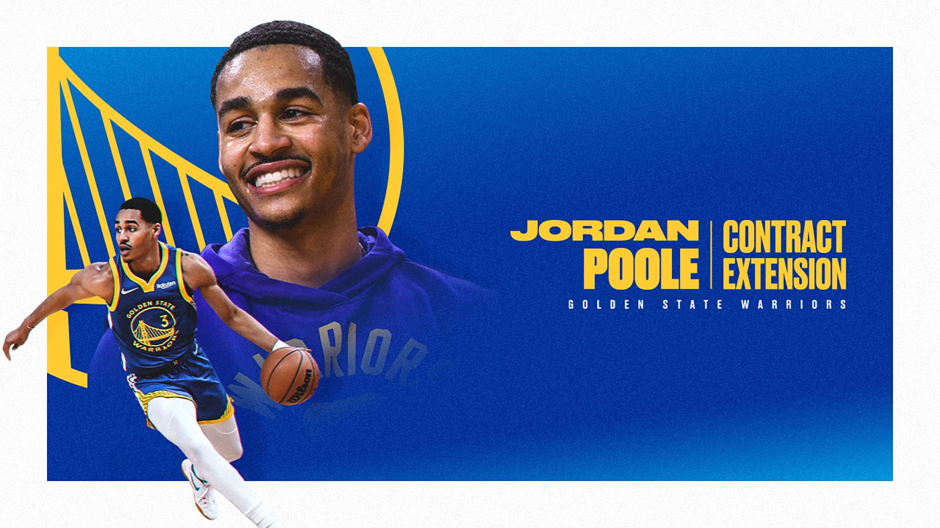 Warriors Sign Jordan Poole To Multi Year Contract Extension Golden Warriors Sign Jordan Poole To Multi Year Contract Extension Golden