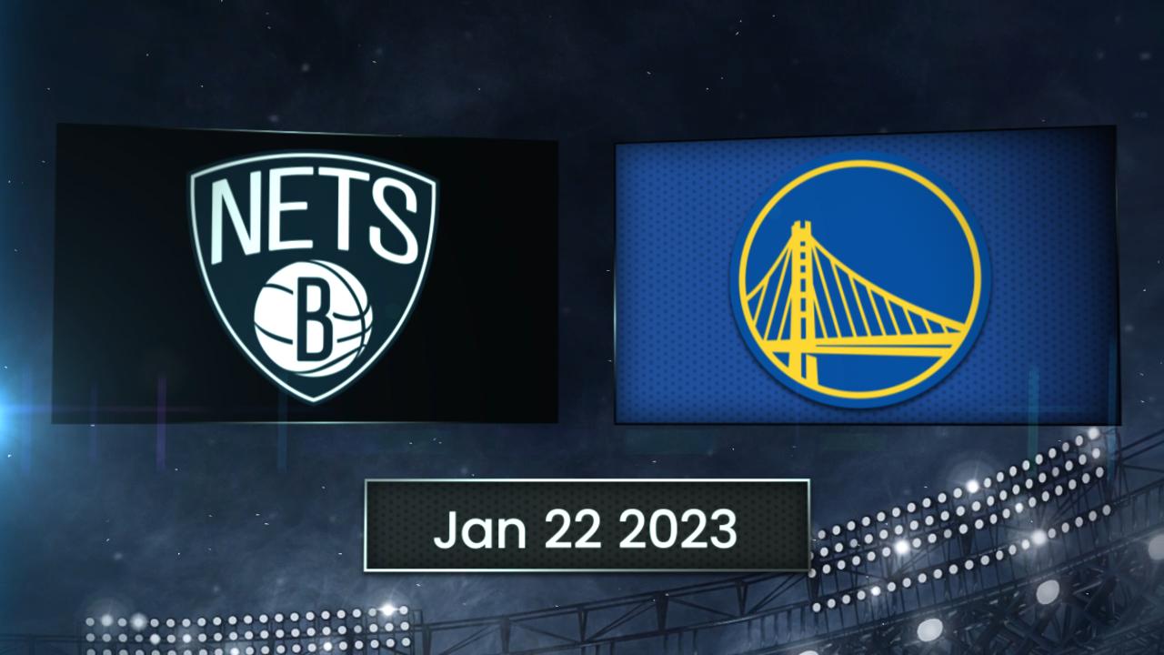 Brooklyn Nets vs Golden State Warriors Jan 22, 2023 Game Summary