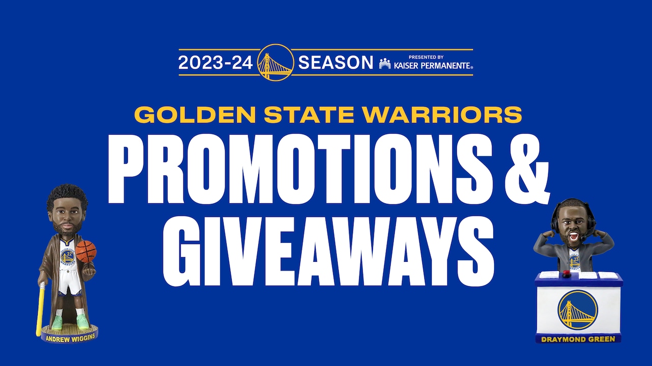Warriors Announce 2023-24 Promotional Schedule | Golden State Warriors