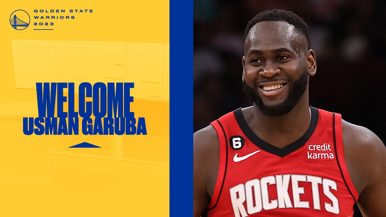 Warriors Sign Center Usman Garuba to Two-Way Contract