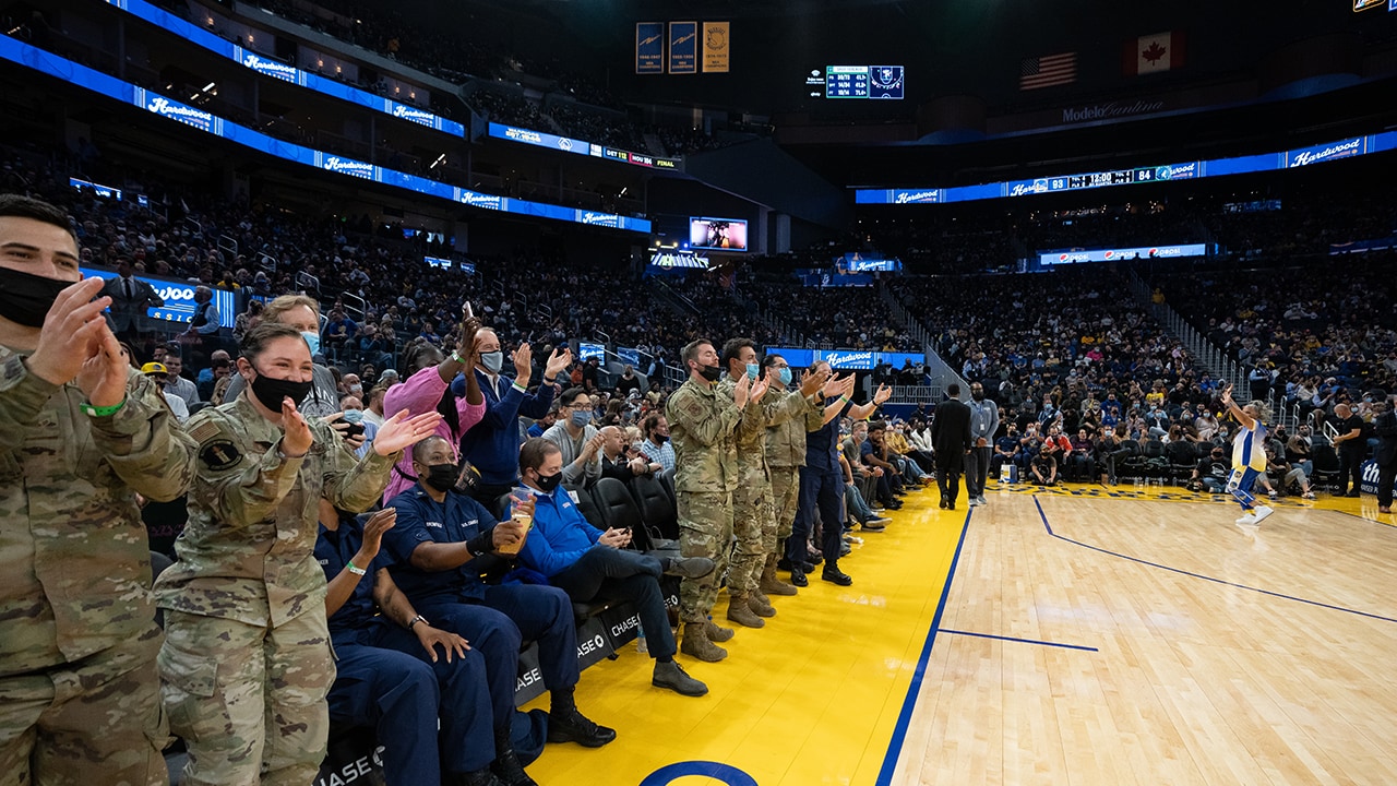 Warriors and Rocket Lawyer Announce Season-Long Hoops for Troops ...
