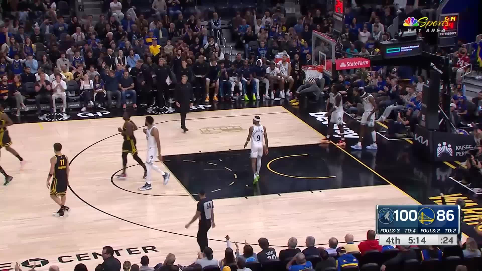 Minnesota Timberwolves vs Golden State Warriors Nov 12, 2023 Game Summary