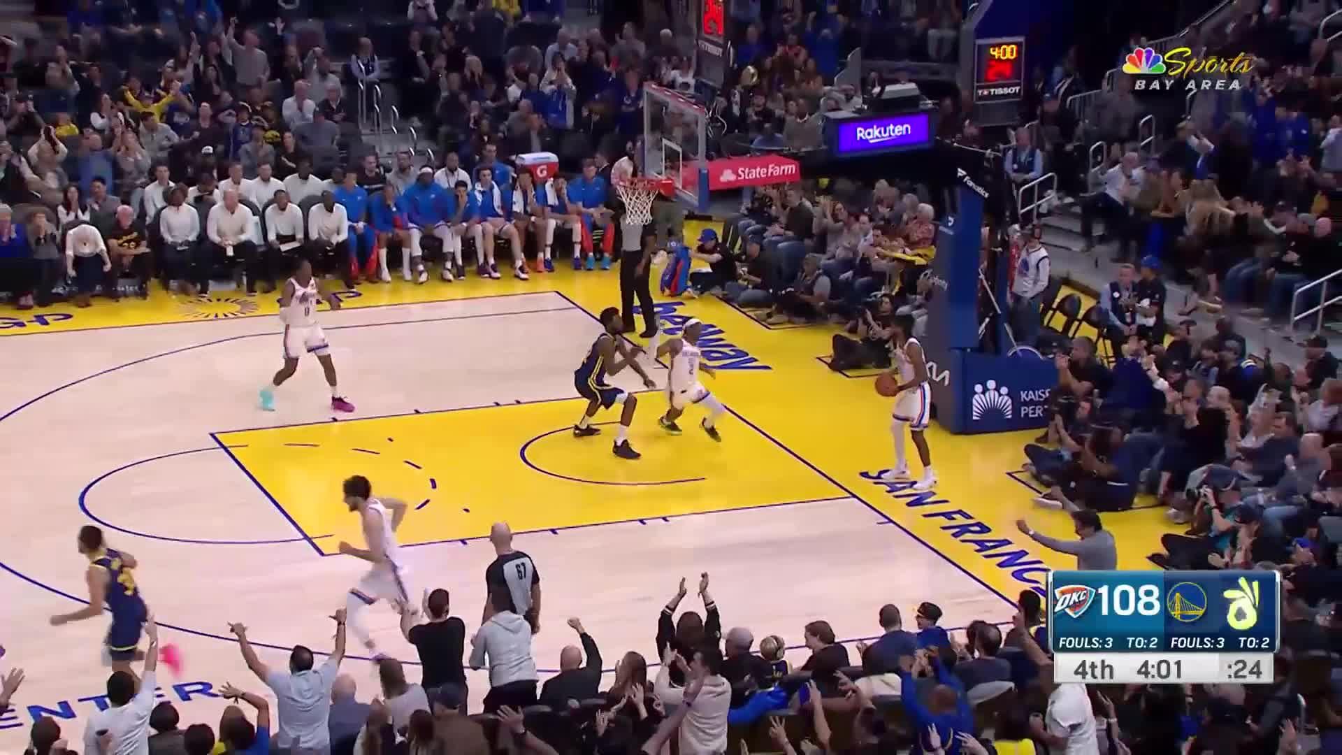 Oklahoma City Thunder vs Golden State Warriors Nov 18, 2023 Game Summary | NBA.com