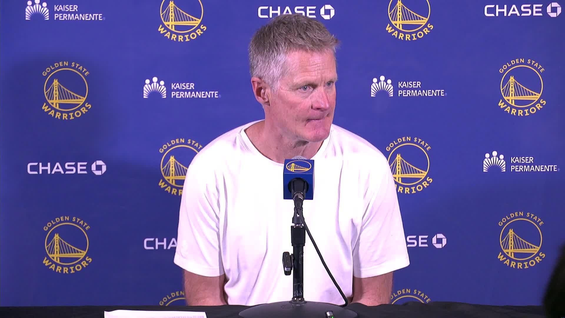 Postgame Warriors Talk: Steve Kerr - 3/27/24 | Golden State Warriors
