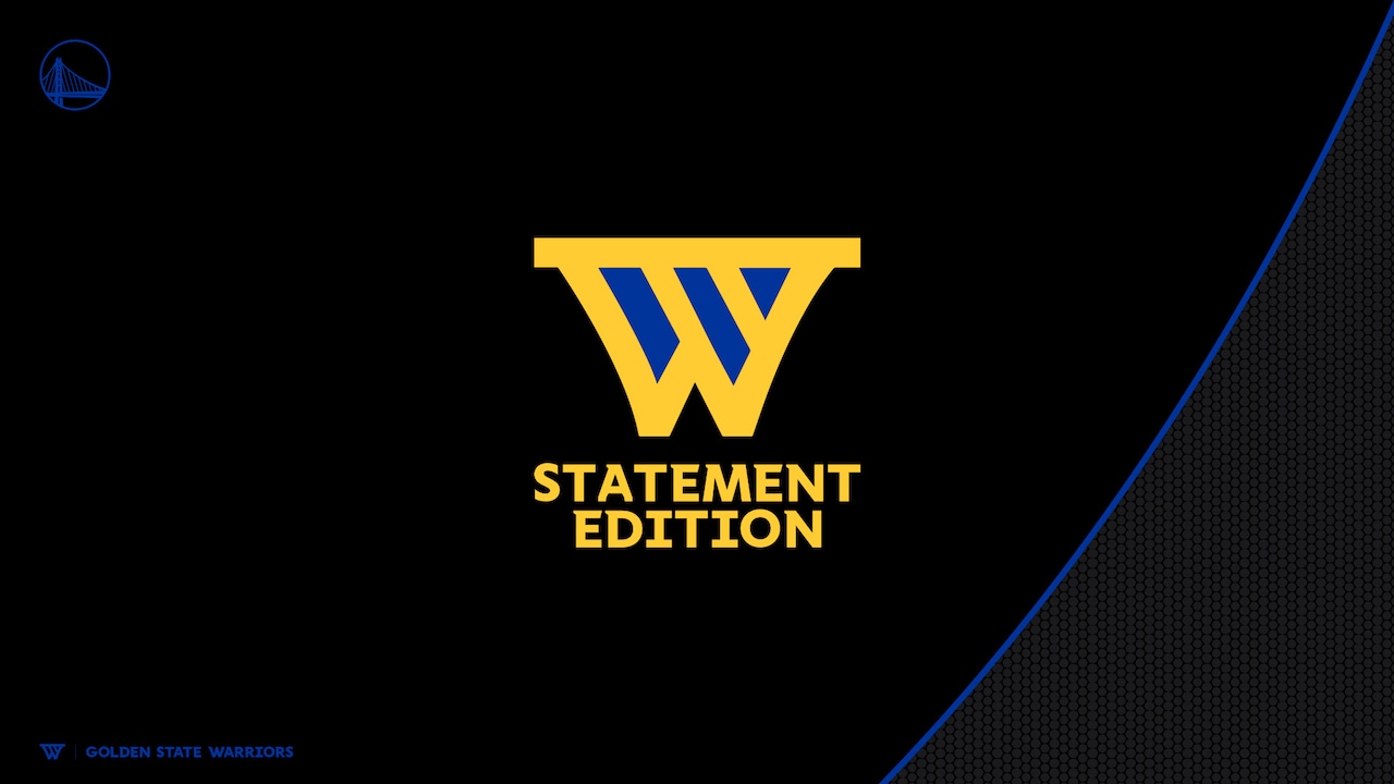 Warriors Unveil New Secondary Logo and Statement Edition Uniform Ahead of the 2024-25 NBA Season