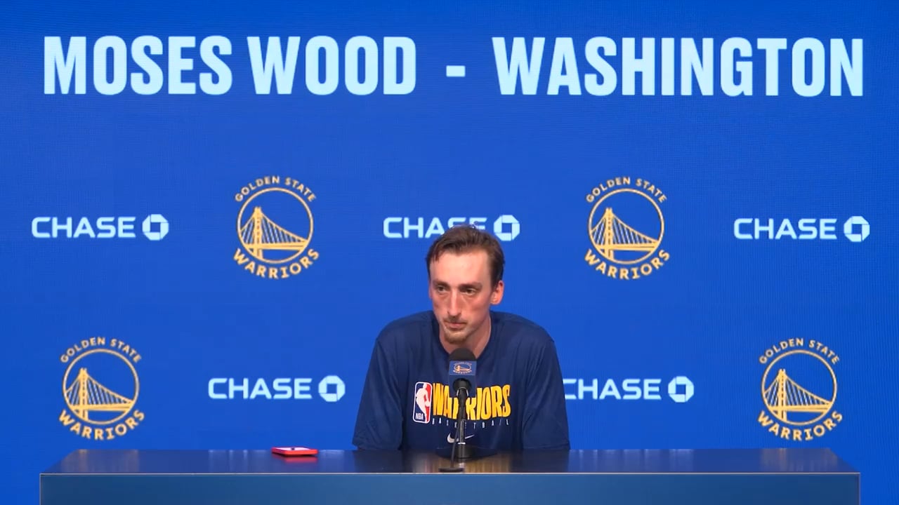 Draft Prospect Interview: Moses Wood - 6/3/24 | Golden State Warriors