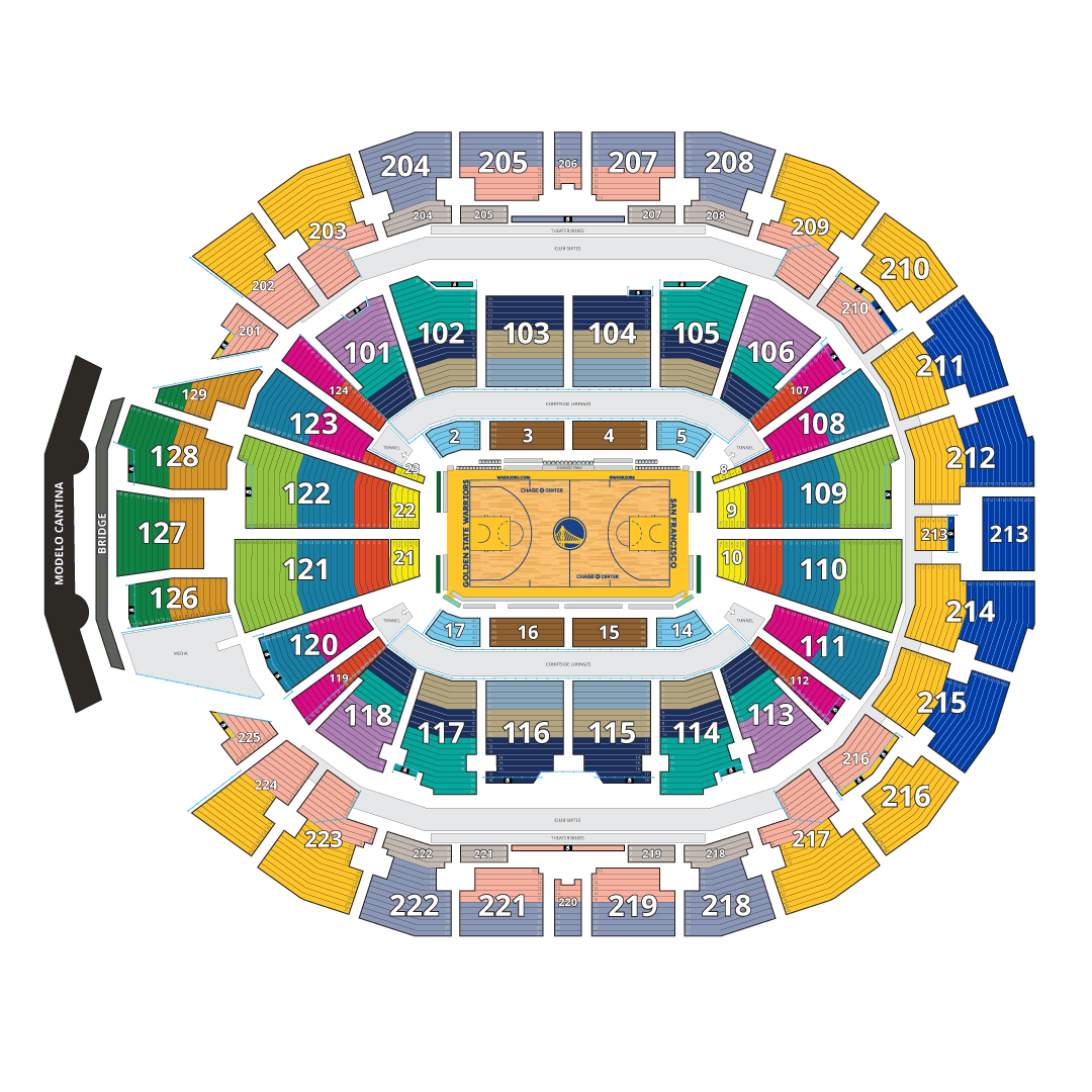 Warriors Basketball Seating Chart