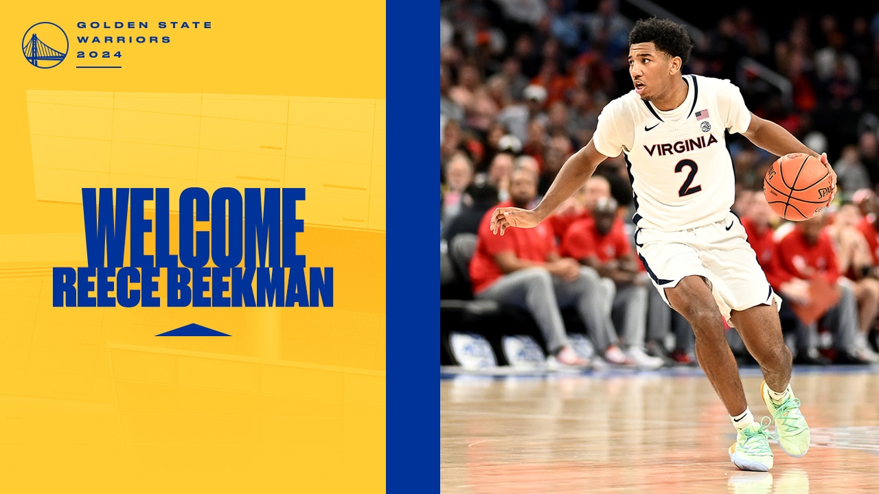 Warriors Sign Guard Reece Beekman to Two-Way Contract