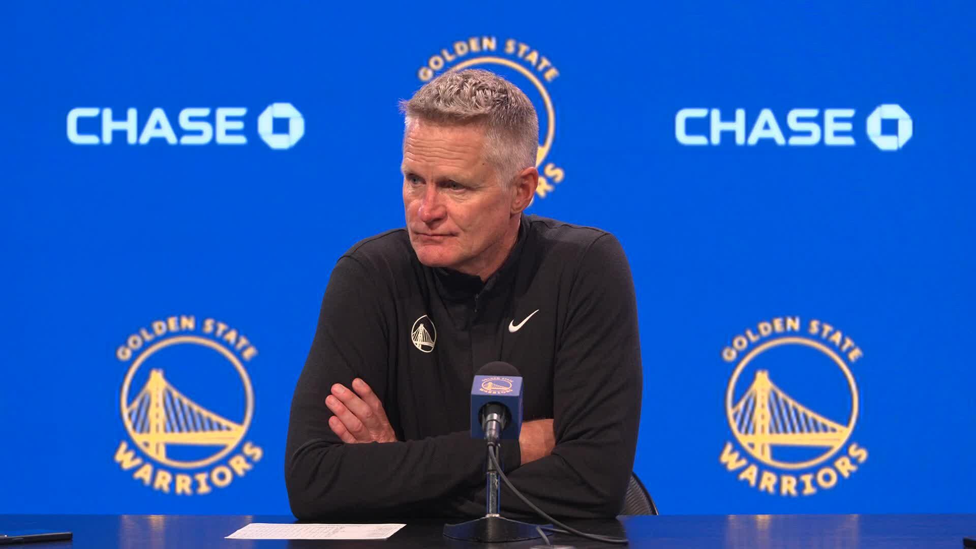 Postgame Warriors Talk: Steve Kerr - 10/13/24 | Golden State Warriors