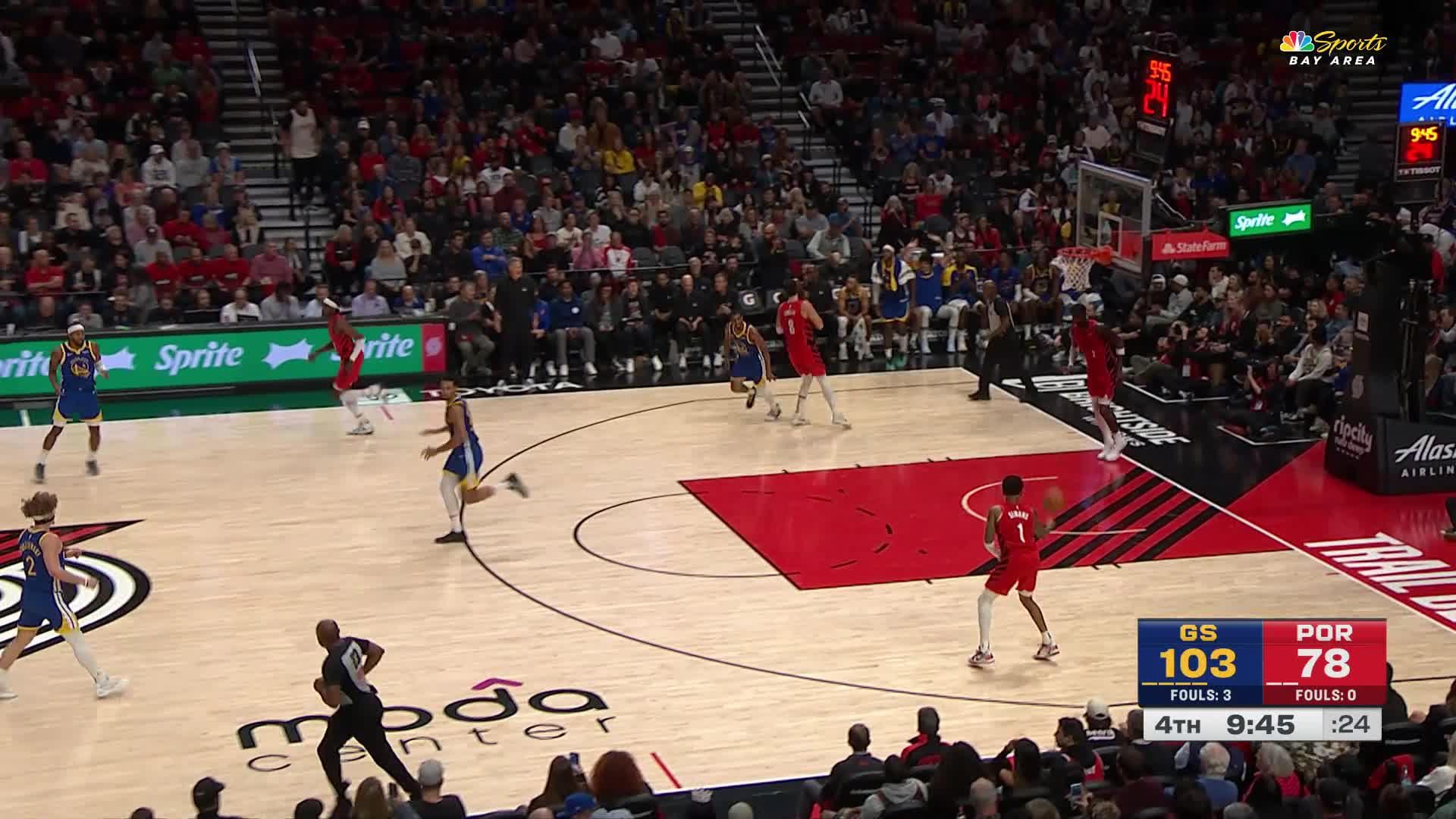 Golden State Warriors vs Portland Trail Blazers Oct 23, 2024 Game Summary