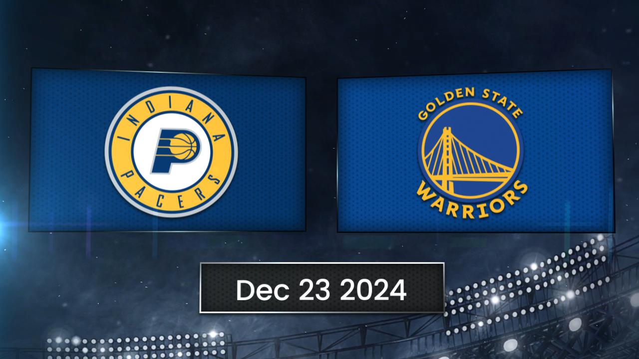 Indiana Pacers vs Golden State Warriors Dec 23, 2024 Game Summary
