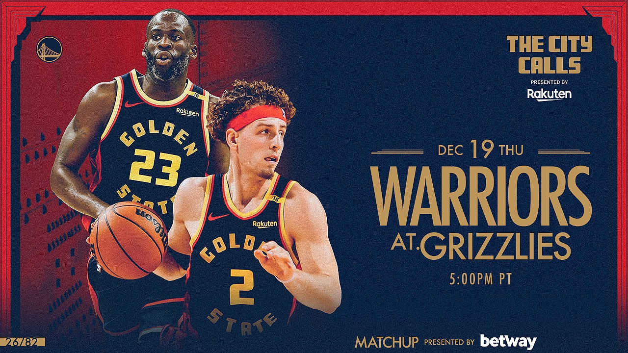 Game Preview: Warriors at Memphis Grizzlies - 12/19/24