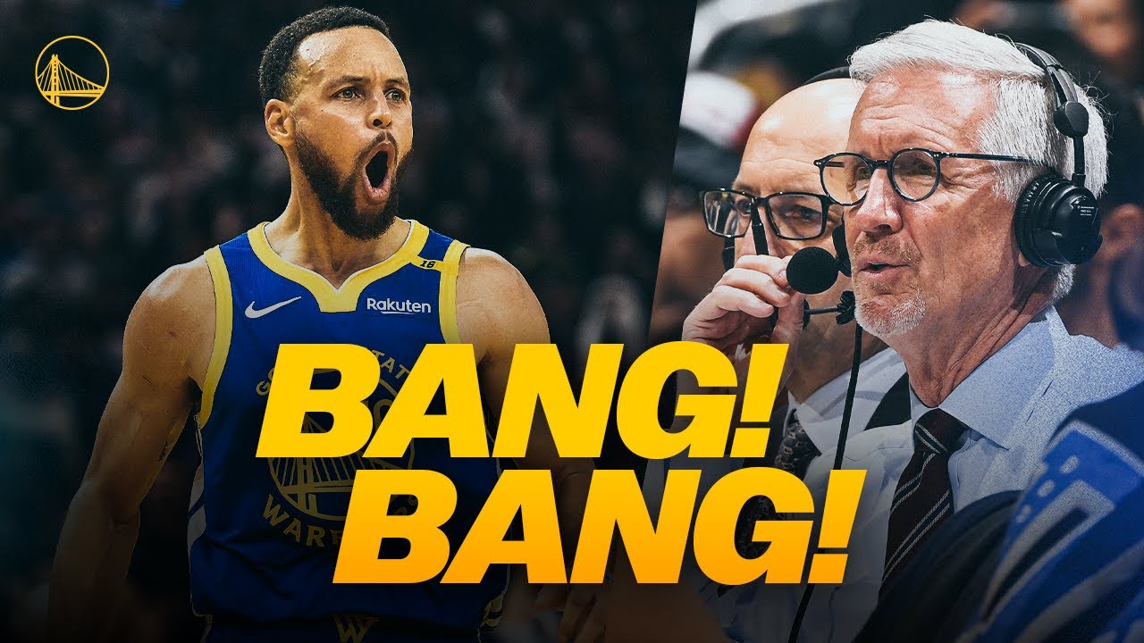 Every Mike Breen 'Bang' Call for Stephen Curry | Golden State Warriors