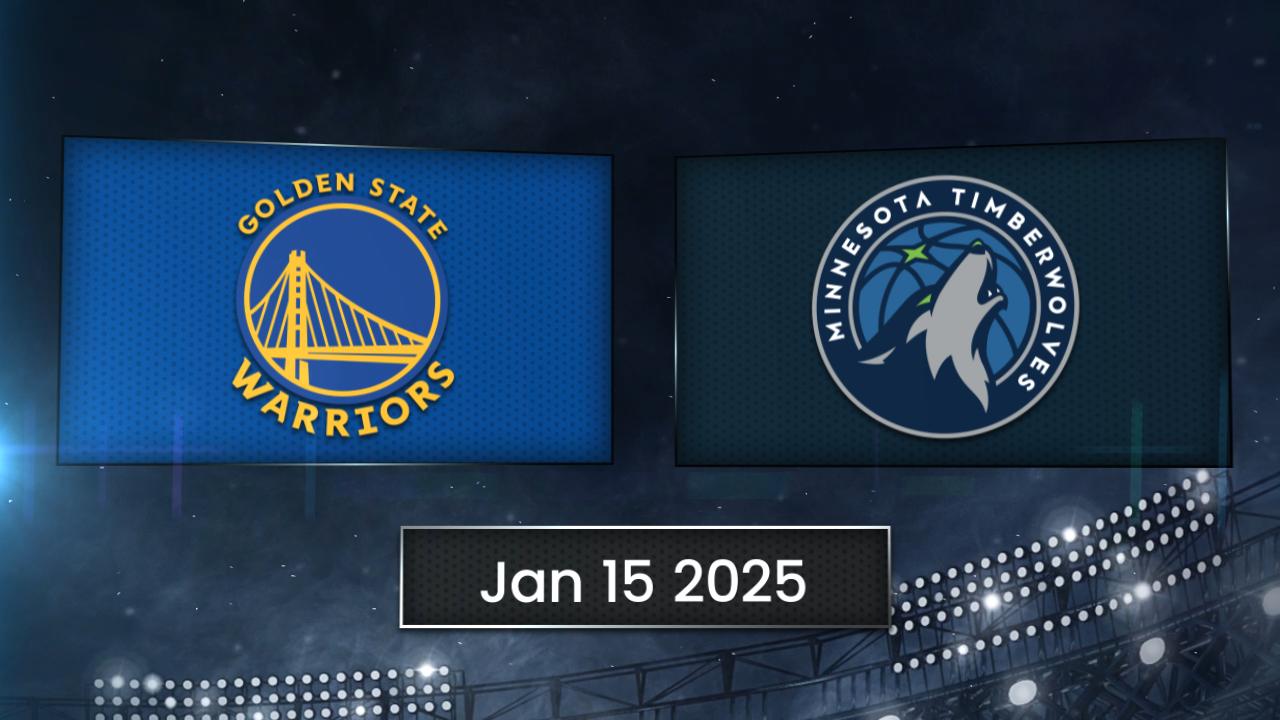 Golden State Warriors vs Minnesota Timberwolves Jan 15, 2025 Game Summary