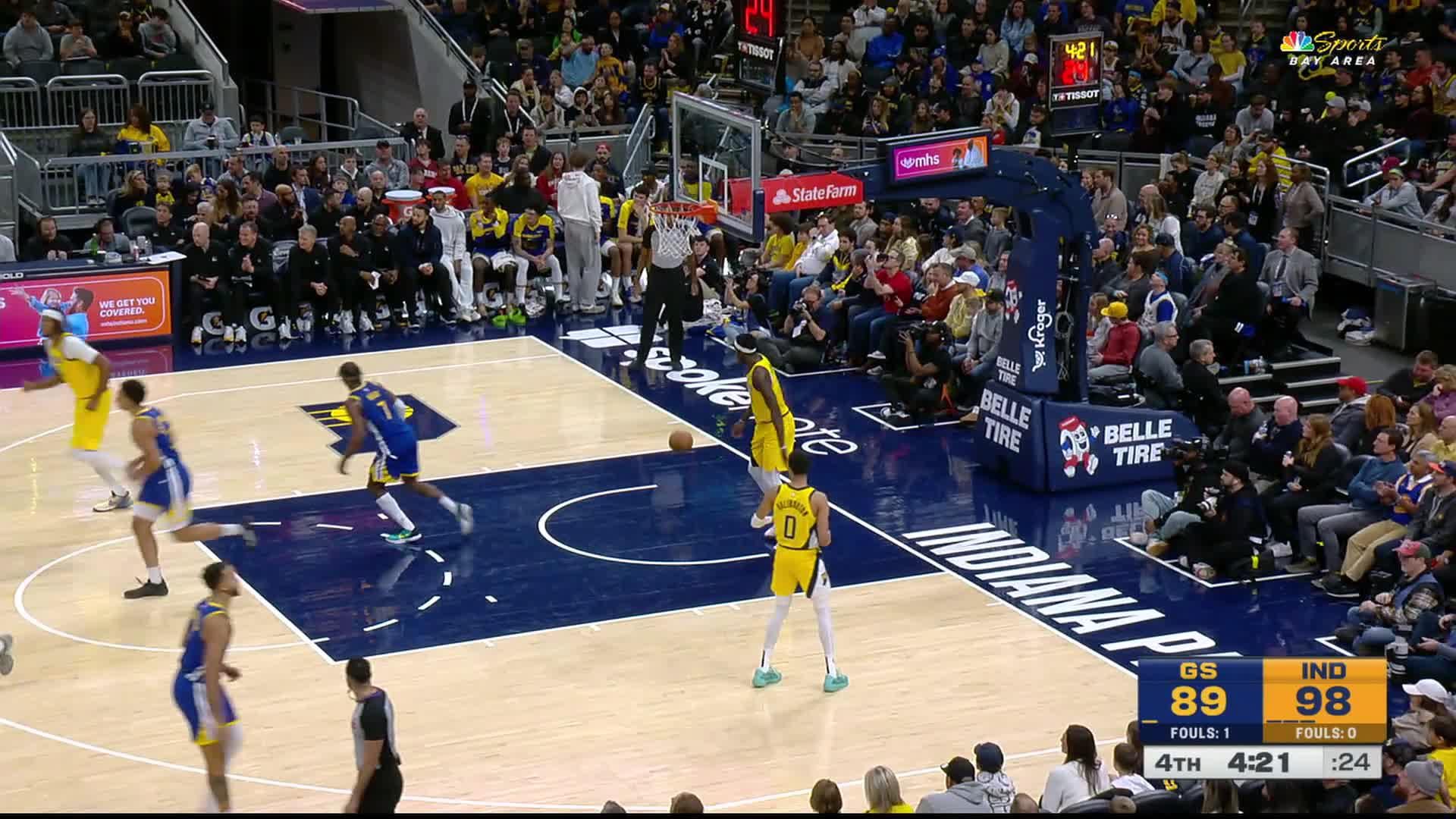 Golden State Warriors vs Indiana Pacers Jan 10, 2025 Game Summary